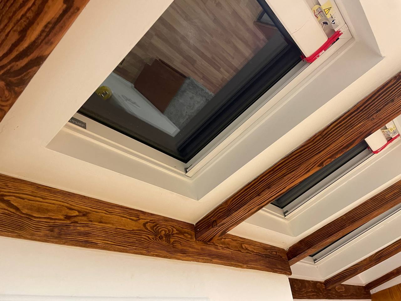 Elegant Skylight Frame with Integrated Lighting - VYV Services