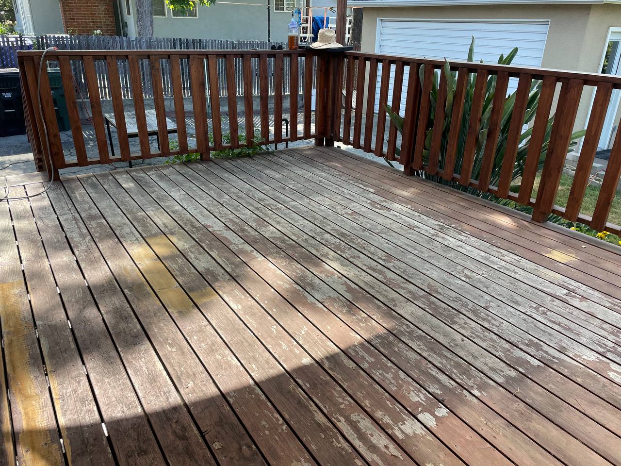 Revitalizing Summer Terrace with New Wooden Flooring - VYV Services